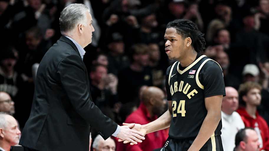 Shots falling again for Purdue sophomore Gicarri Harris after tough start