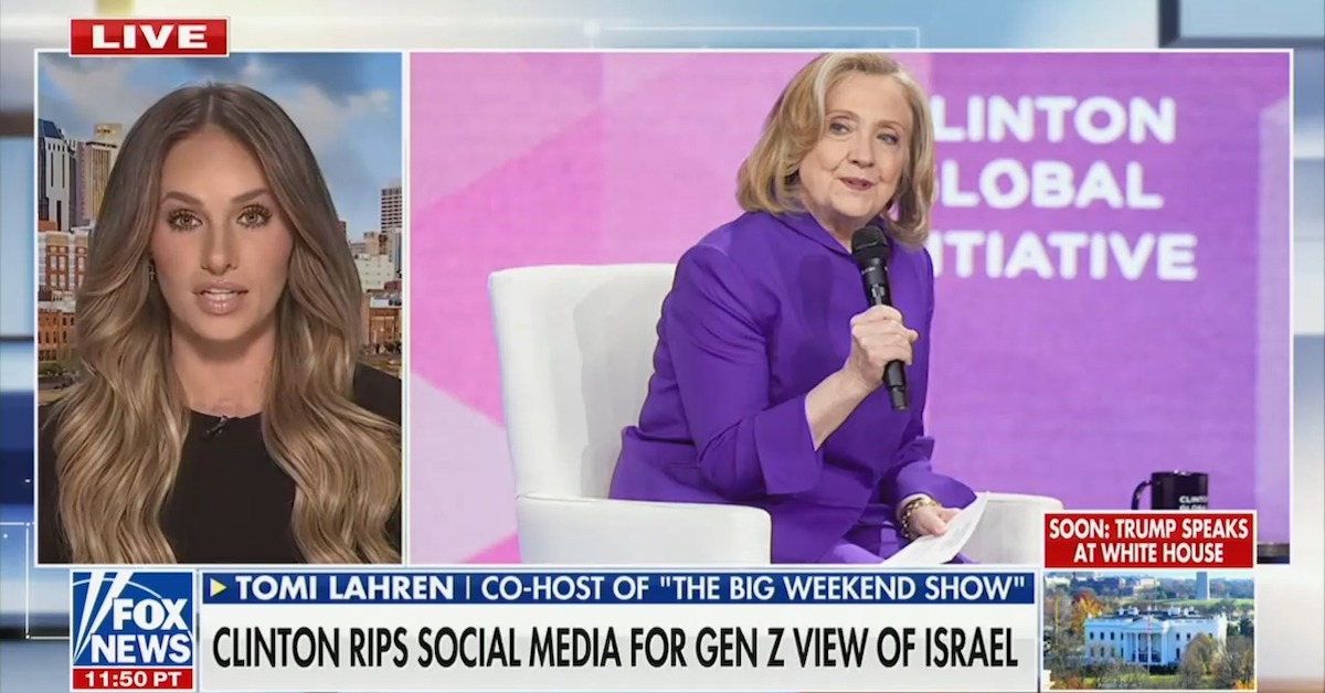 ‘I'm shocked’: MAGA influencer gives Hillary Clinton props on Fox News ...