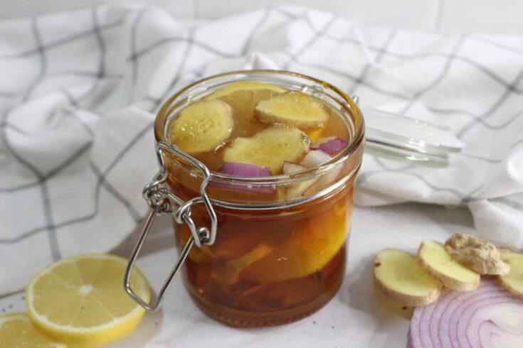 Ginger onion cough syrup recipe