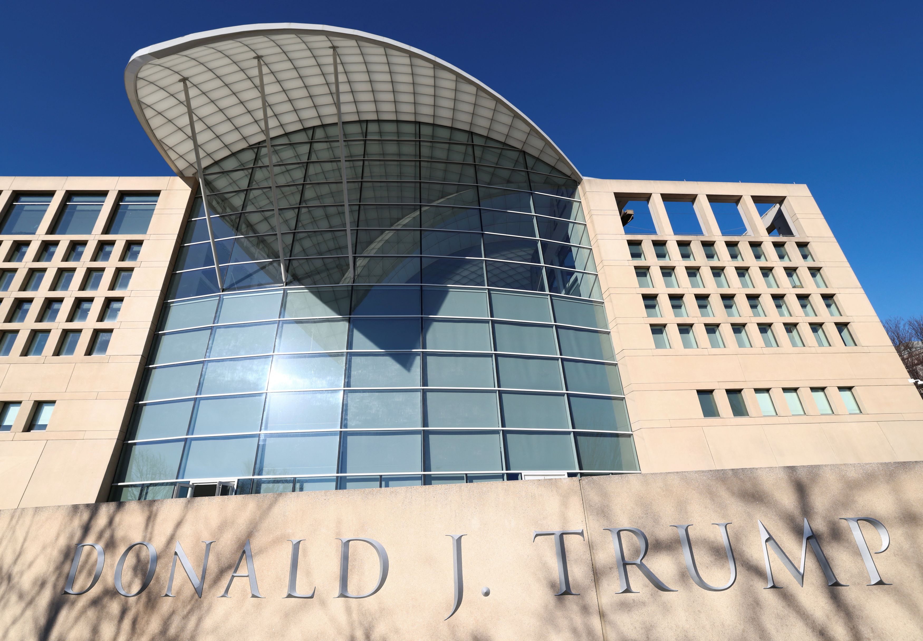 The renamed 'Donald J Trump Institute of Peace' hosts first event