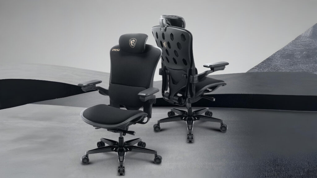 MSI launches MAG A10 ergonomic gaming chair with 4D armrests & dynamic ...