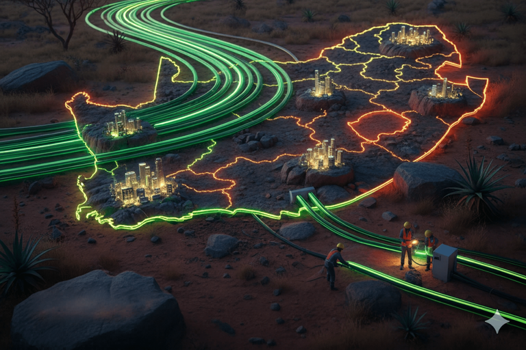 Fibre network redraws South Africa’s digital map