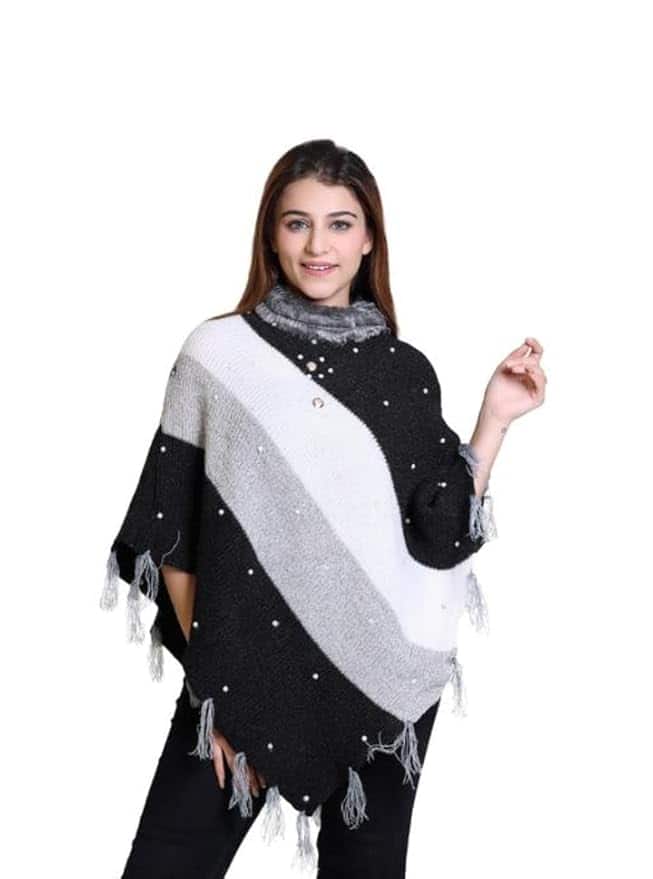 Elegant Women’s Winter Ponchos That Blend Warmth, Style, and Everyday ...