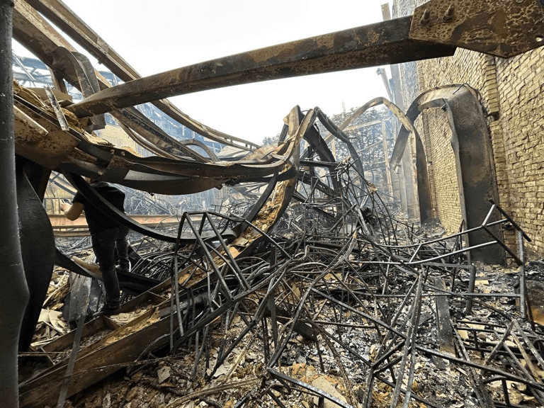 Russian strike destroys major Ukrainian TV channel pavilion used for ...