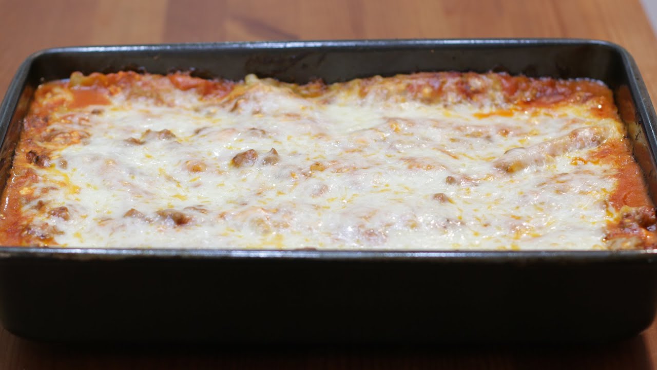 How to make lasagna | Easy homemade lasagna recipe