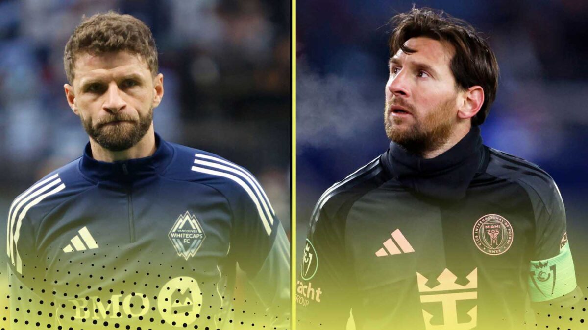Comparing Lionel Messi’s head-to-head record against Thomas Muller ...