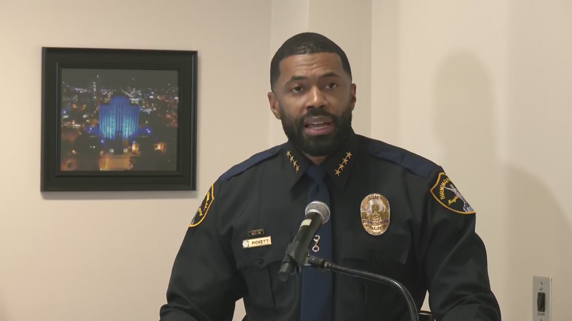 Chief Pickett discusses release of bodycam footage showing BPD officer shooting Jamal Williams