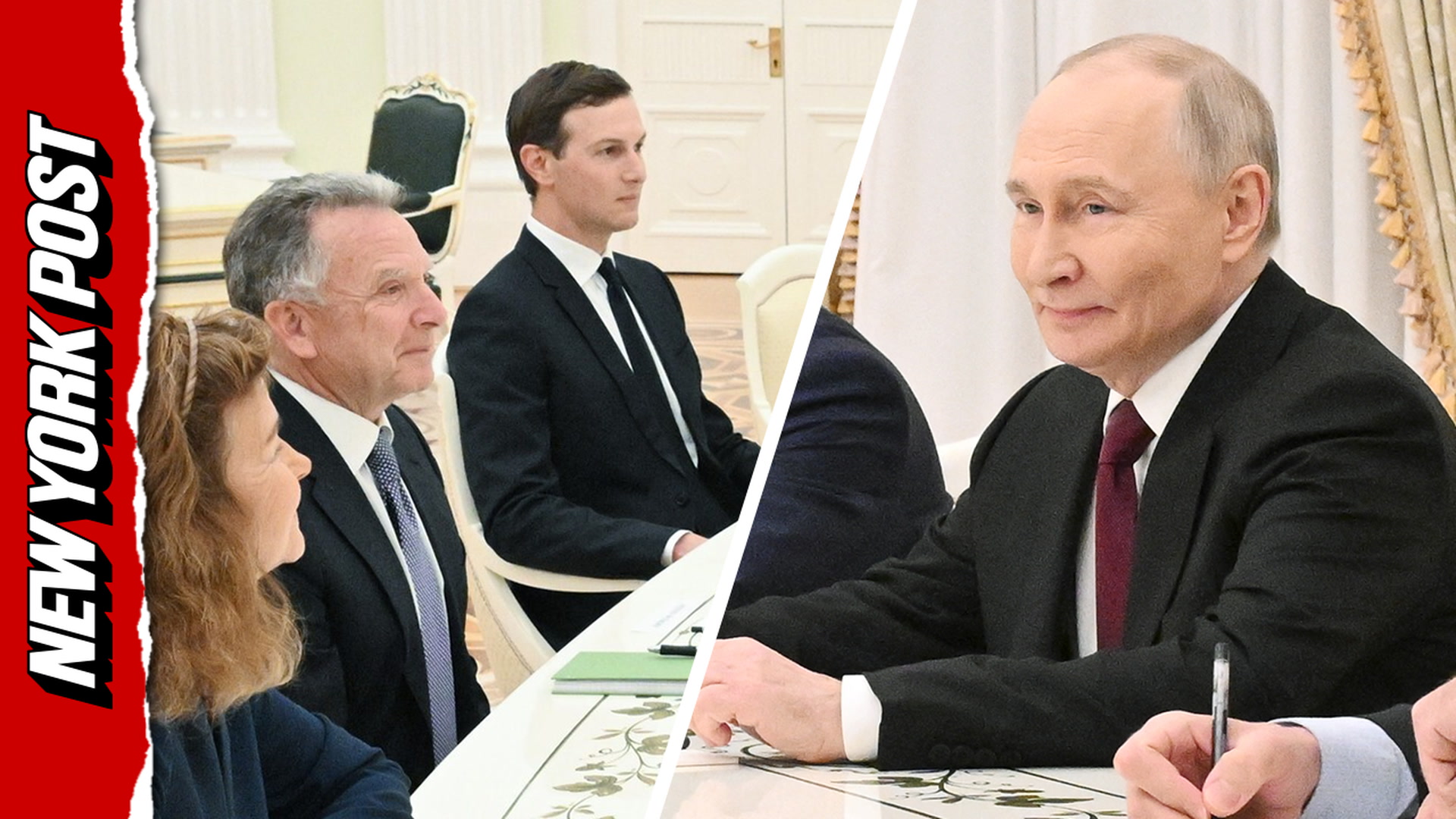 Jared Kushner, Steve Witkoff meet with Putin in Kremlin to talk Russia ...