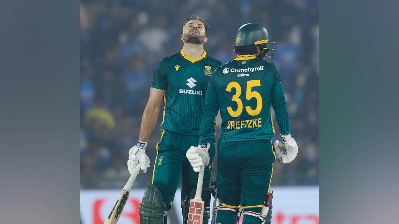 Markram's ton powers SA to win over India, levels ODI series 1-1