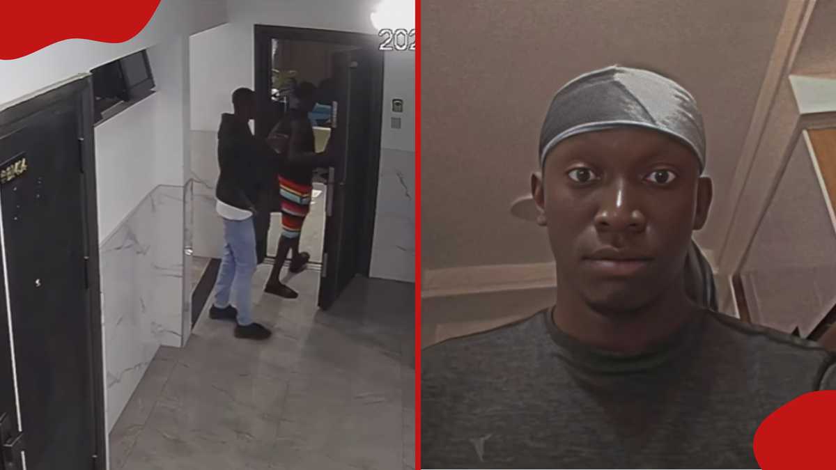 Kilimani: Chilling CCTV shows moments before Festus Oromo fell from ...