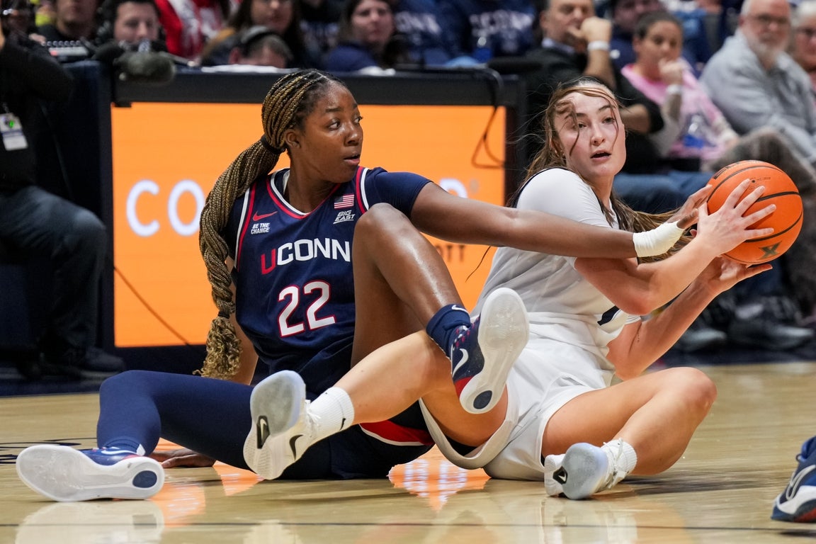 Epic photos from the college women's basketball season so far