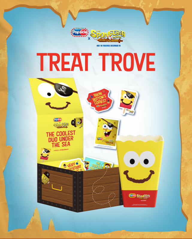Popsicle invites fans to go 'under the sea' with new SpongeBob-inspired ...