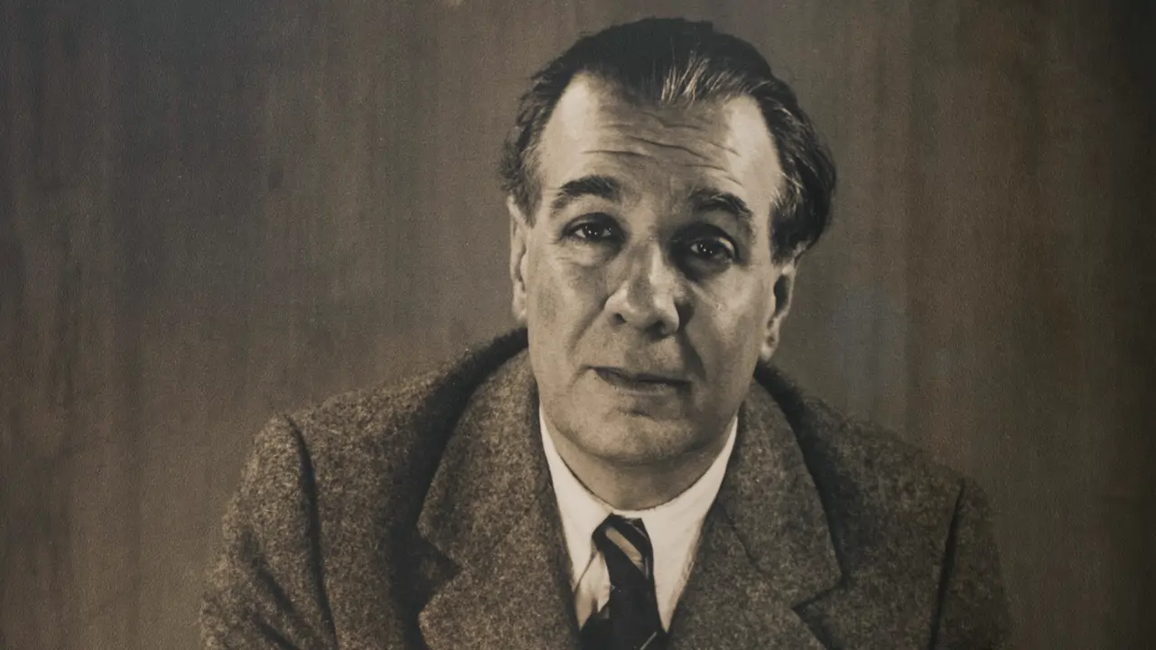 Jorge Luis Borges: "Uno puede fingir muchas cosas, incluso la ...
