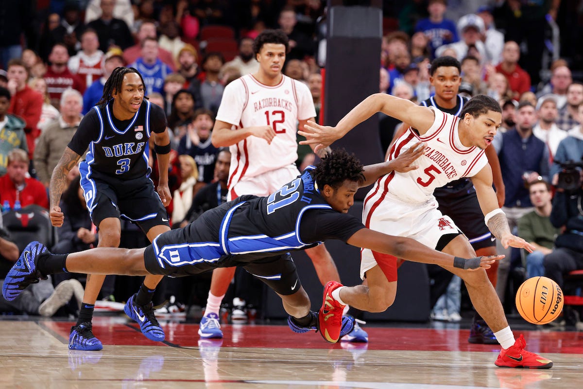 Duke vs. Arkansas most-watched regular-season game in 30 years