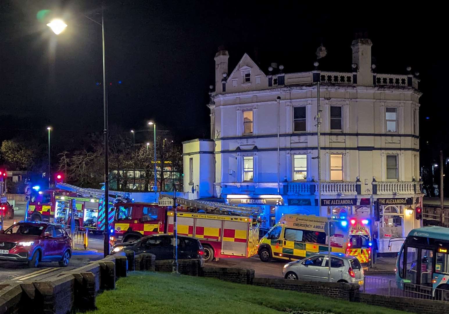 Cause of Alexandra Hotel fire in Chatham revealed after man airlifted ...