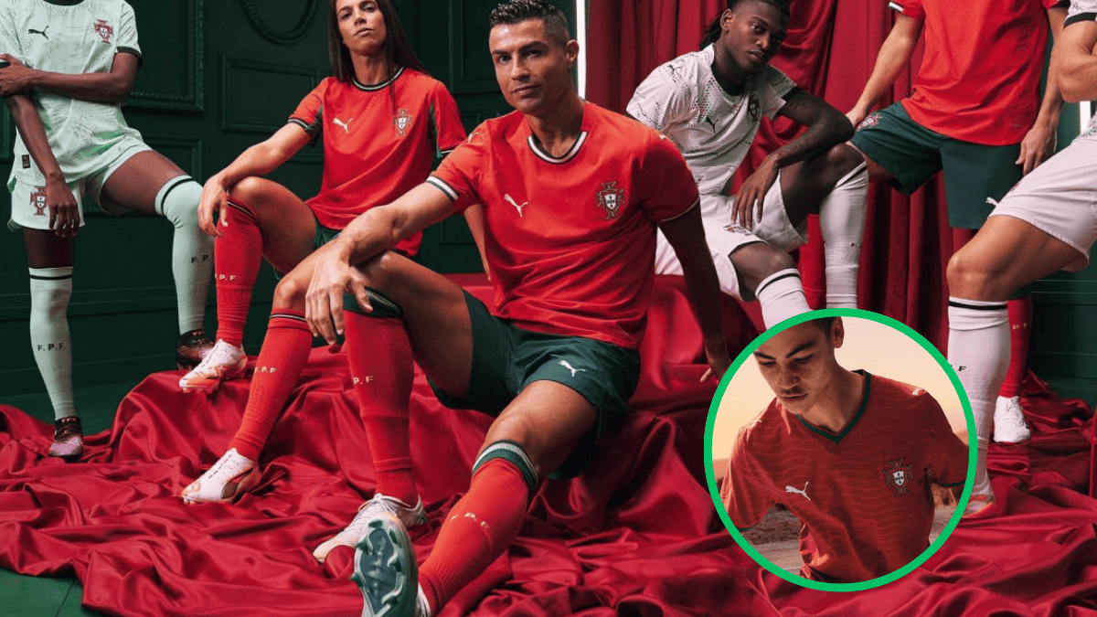 Cristiano Ronaldo Estrena La Camiseta De Portugal Para Su último