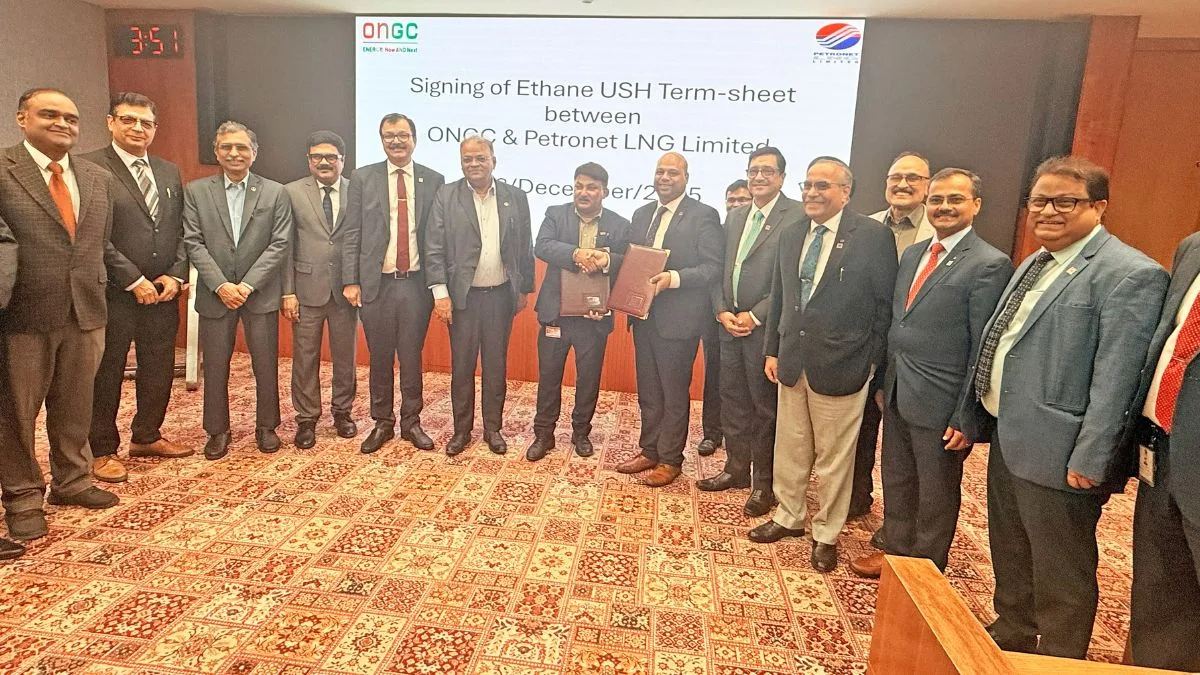 ONGC, Petronet LNG Limited execute 15-years ethane unloading, storage ...