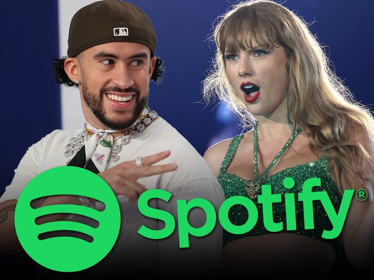 Bad Bunny Dethrones Taylor Swift as Spotify's Most-Streamed Artist