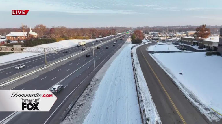 When will the snow melt in St. Louis?