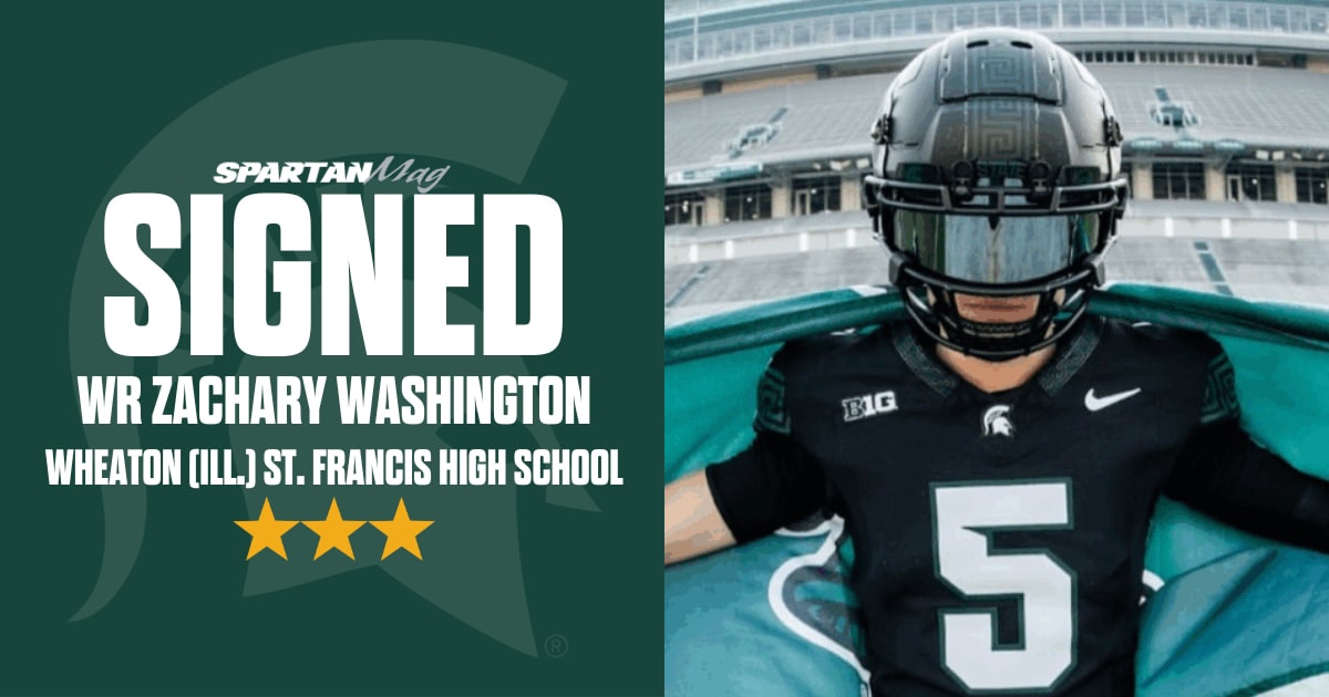 Michigan State signs 2026 three-star Wheaton (Ill.) St. Francis WR ...