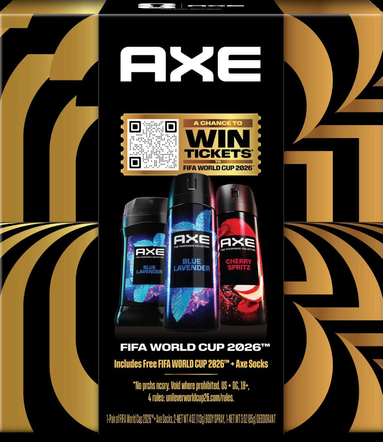 Axe fragrance line launches FIFA World Cup 26 gift packs with a chance ...