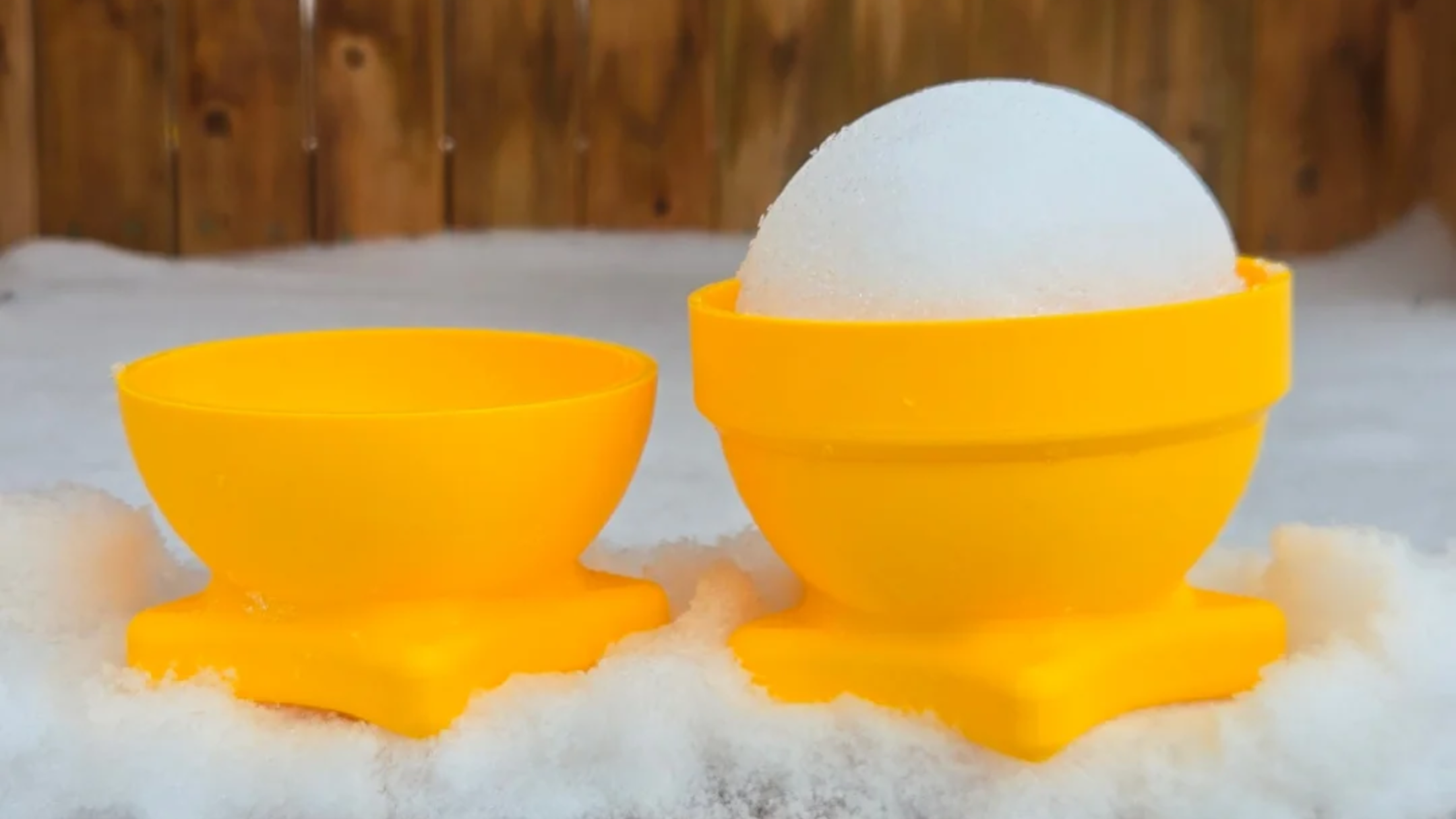 You, too, can 3D print your own snowball (and snow brick) maker for ...