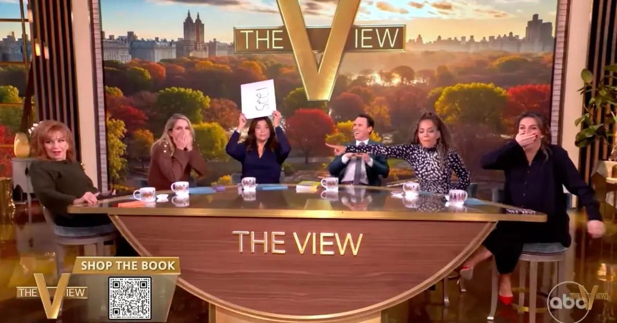 The View's Sara Haines gets censored and apologizes to producer after ...