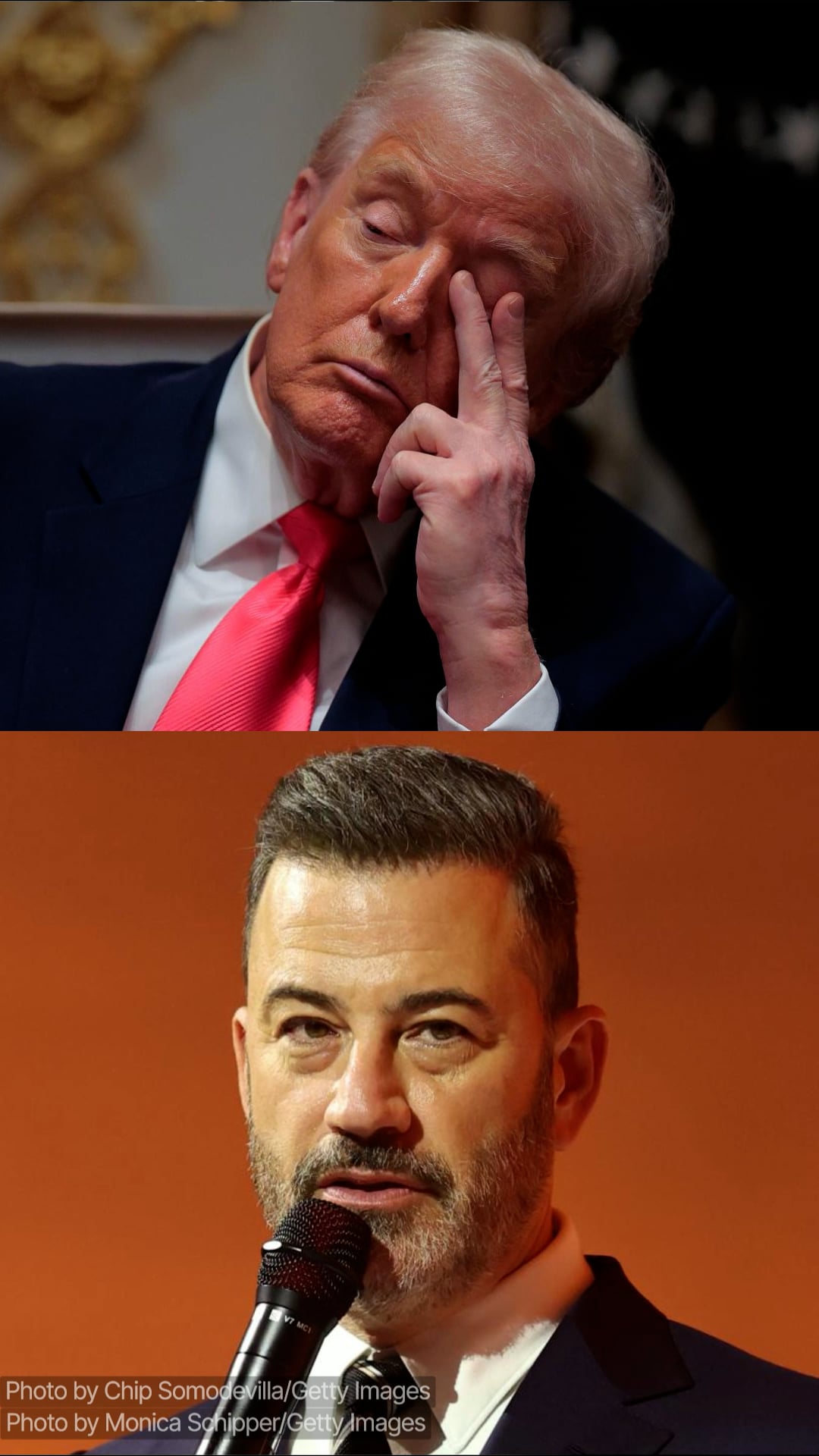 Kimmel Mocks Trump After Footage Shows Him Dozing Off During Meeting...