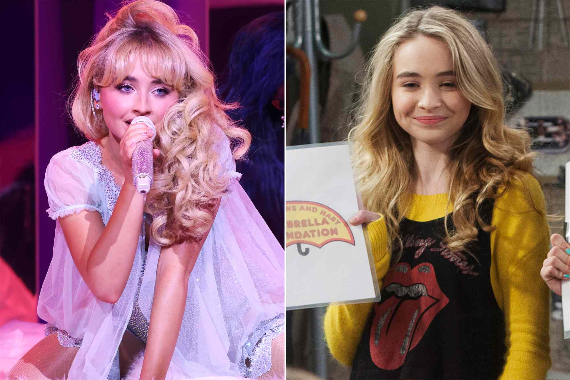 Sabrina Carpenter blames Disney fame for criticism of her sexy lyrics ...
