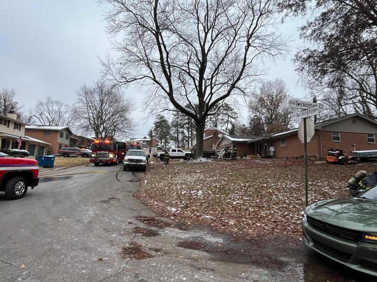 House fire under control; pets rescued from home