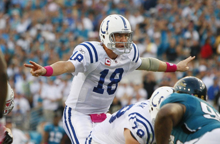 Jaguars vs. Colts rivalry highlights, home win streak, Peyton Manning