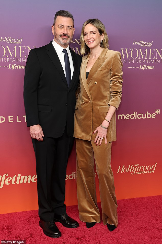 Jimmy Kimmel returns to the red carpet for the first time since death ...