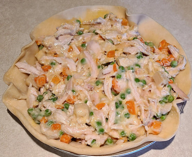 Smoked turkey pot pie recipe!