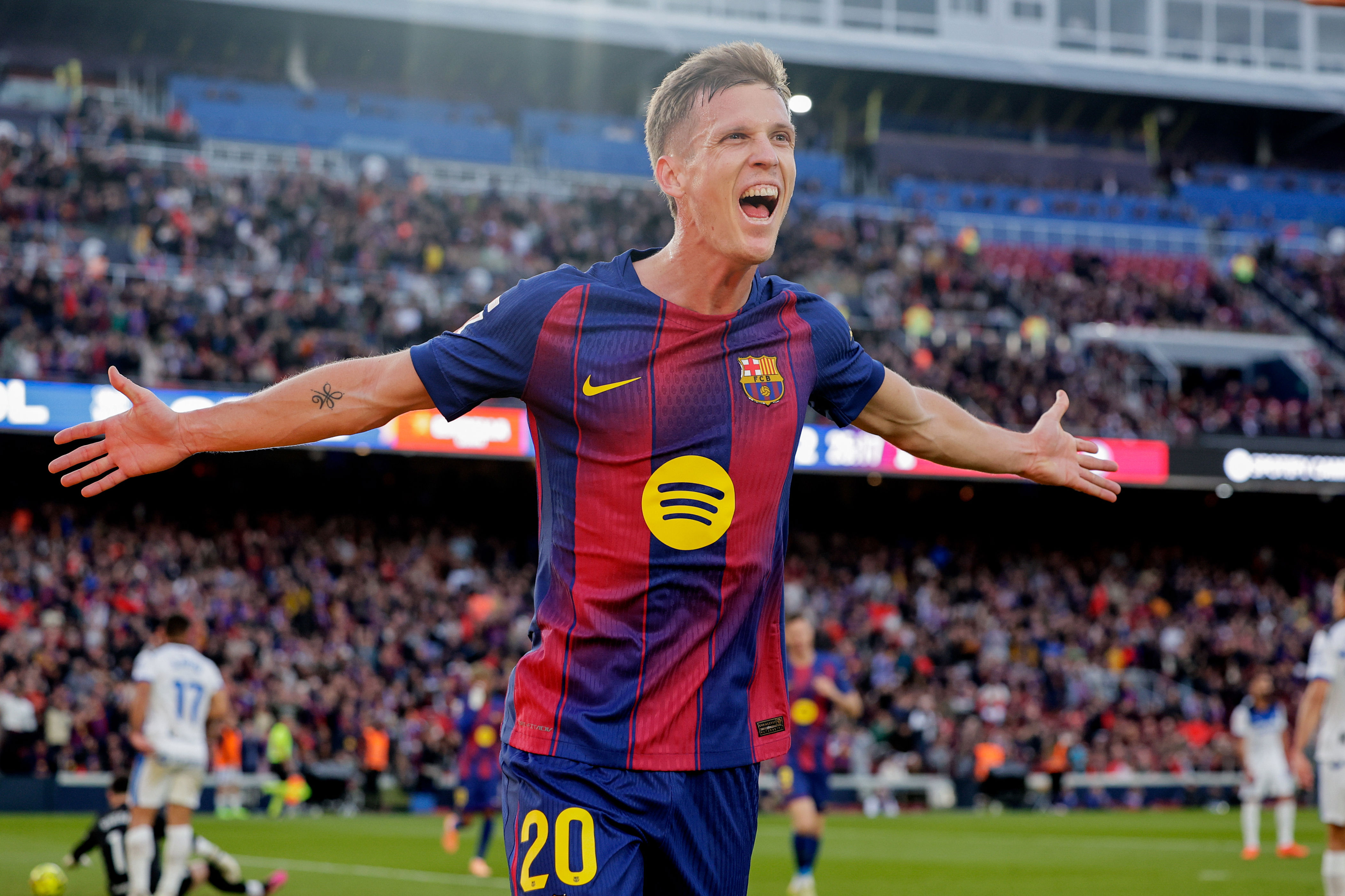 'It ain't gonna stop me' – Dani Olmo sends out message to Barcelona ...