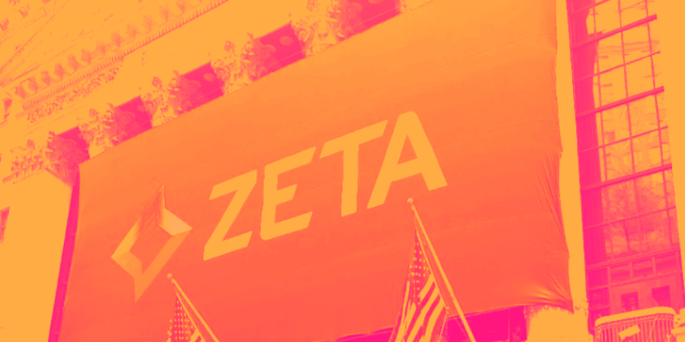 Why Zeta Global (ZETA) stock is trading up today