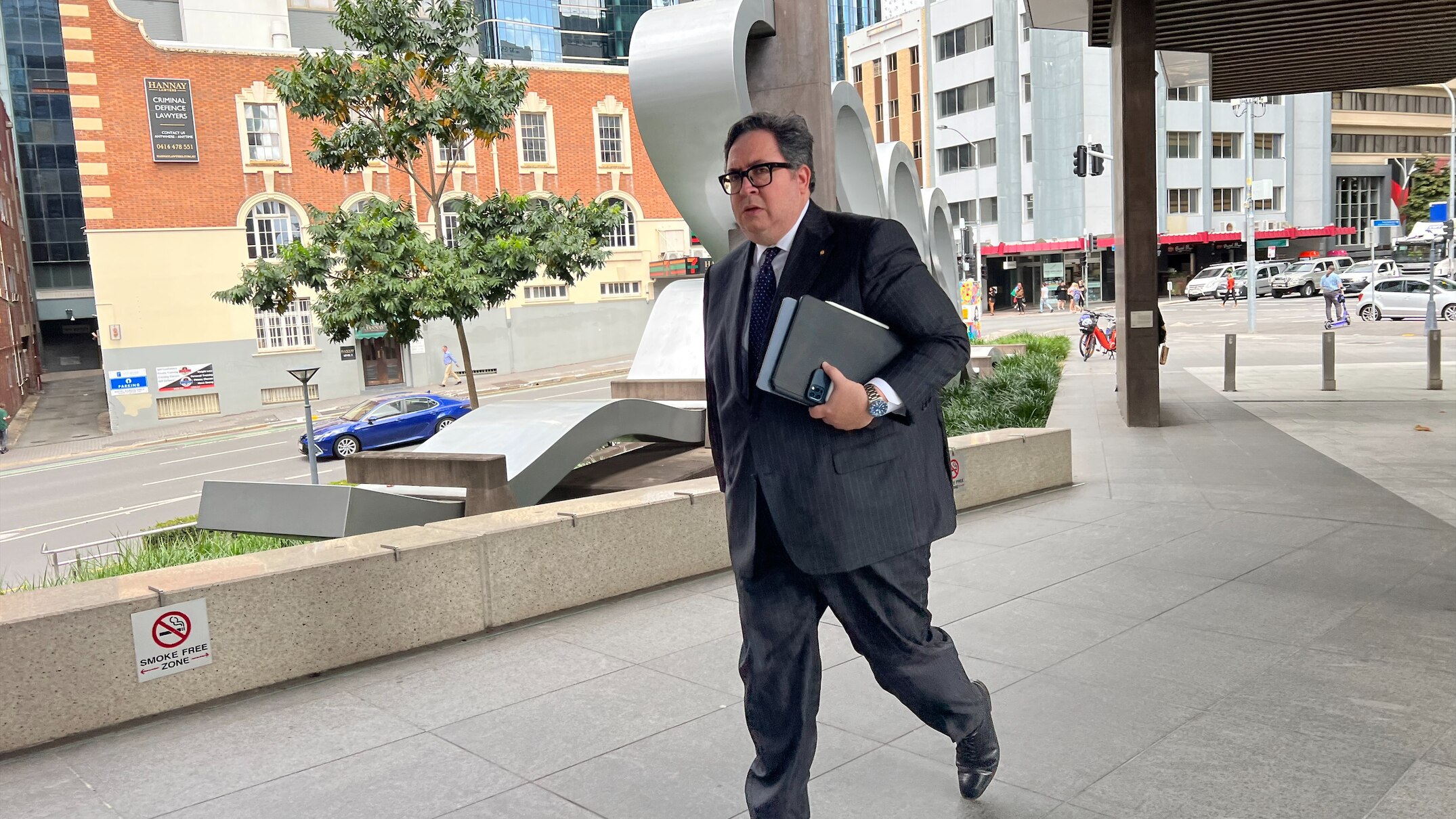 Brisbane-based barrister Matthew Hickey being pursued by ATO over long ...