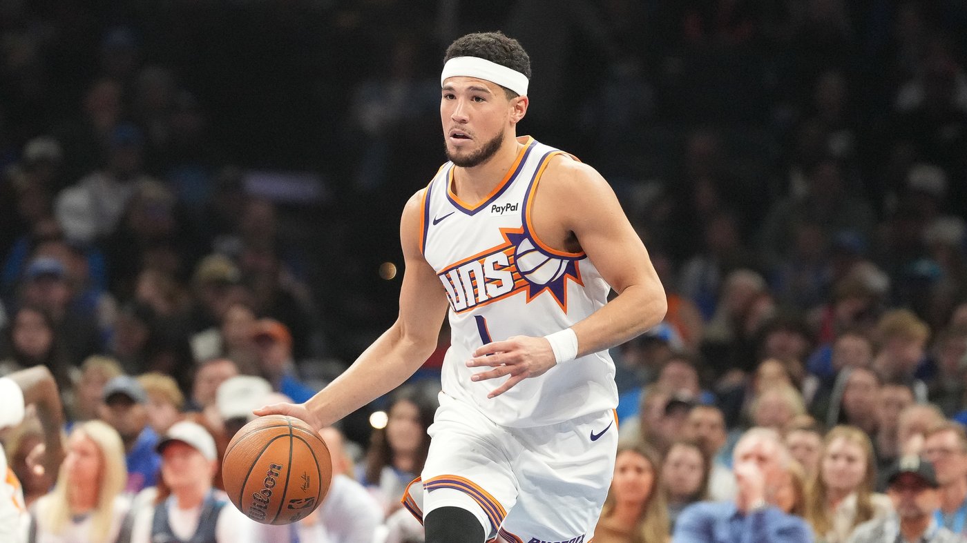 Suns de Phoenix : blessé à l'aine, Devin Booker va rater au moins une ...