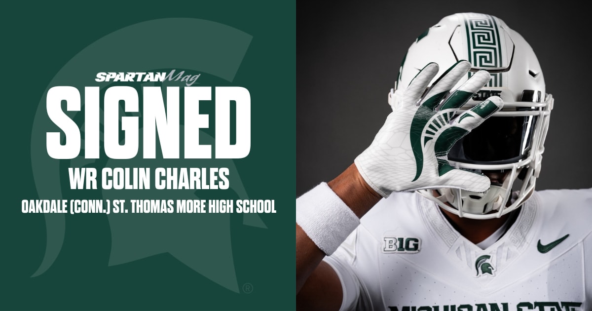 Michigan State signs 2026 Oakdale (Conn.) St. Thomas More WR Colin Charles