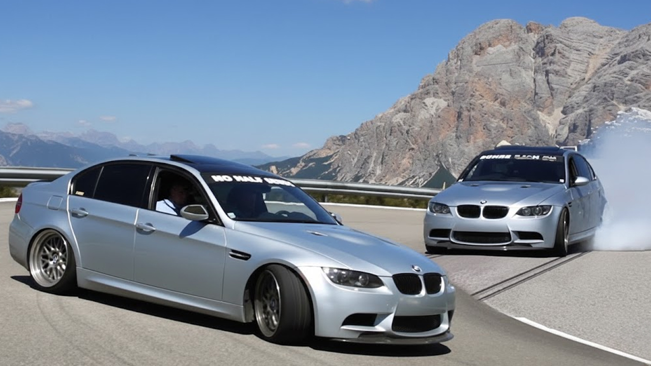 M3 and M5 mountain drift session