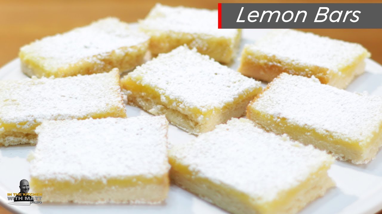 How to make lemon bars | Easy homemade lemon bar recipe (trailer version)