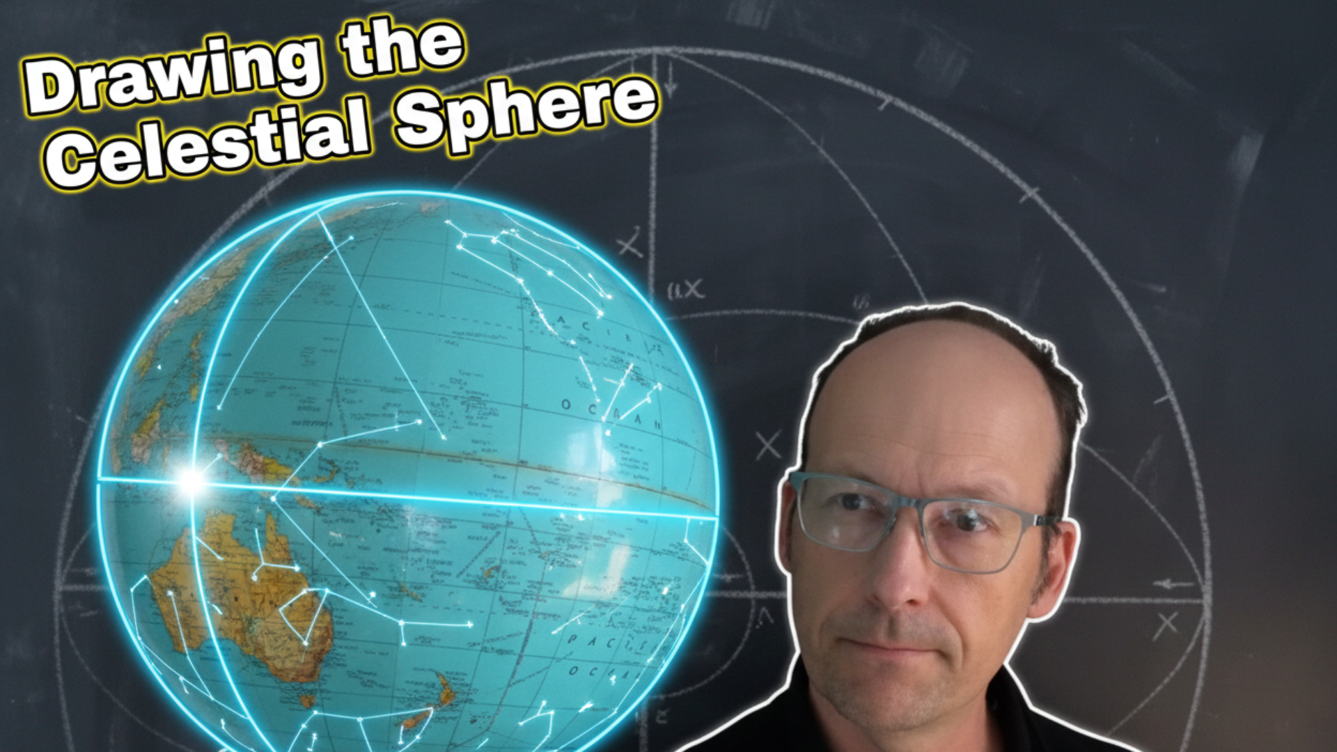 Python physics: Drawing the celestial sphere in Web VPython