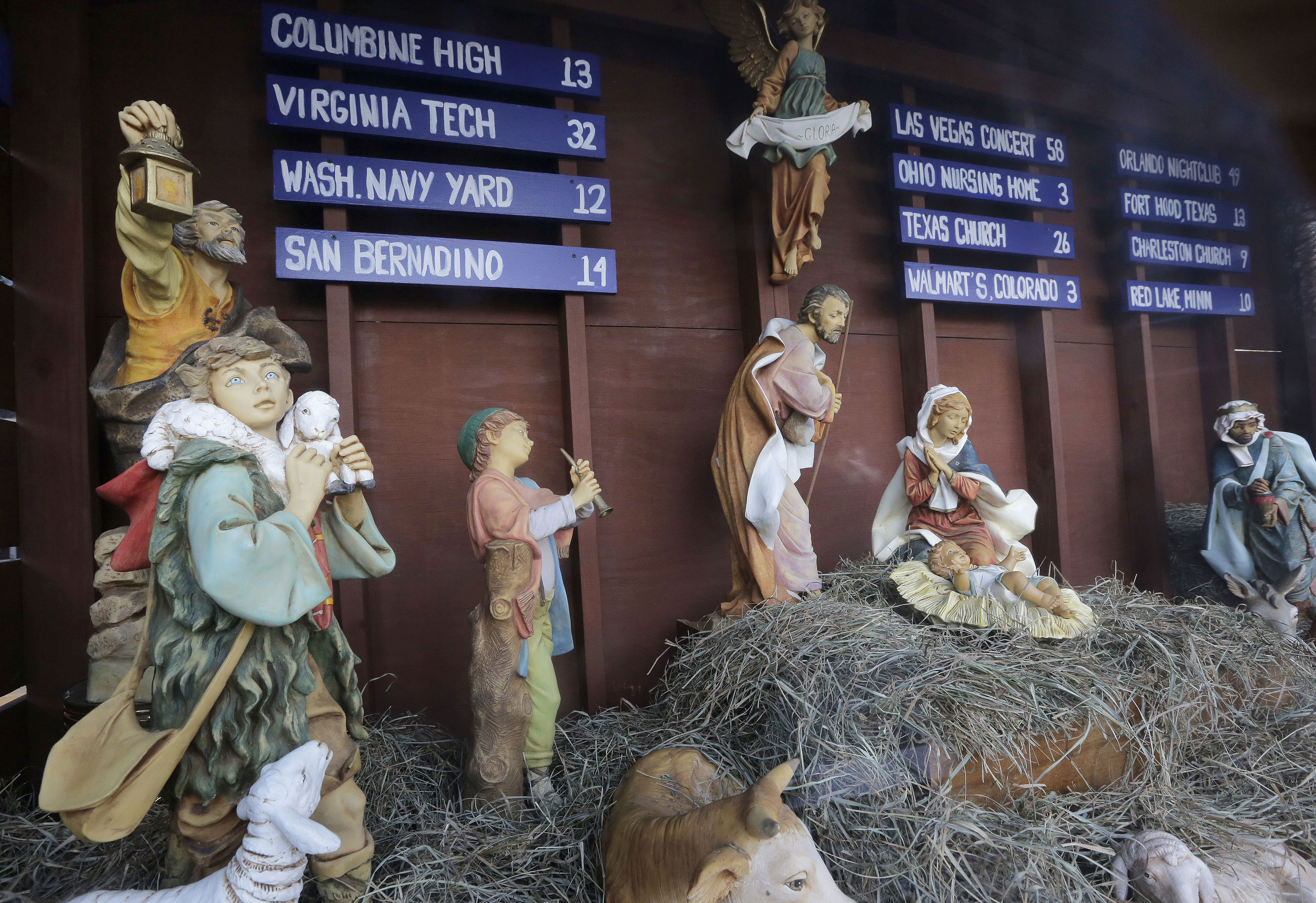 'ICE was here': Massachusetts church displays message in Nativity scene