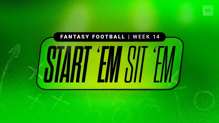 Updated fantasy football start 'em, sit 'em week 14: Who should I start ...