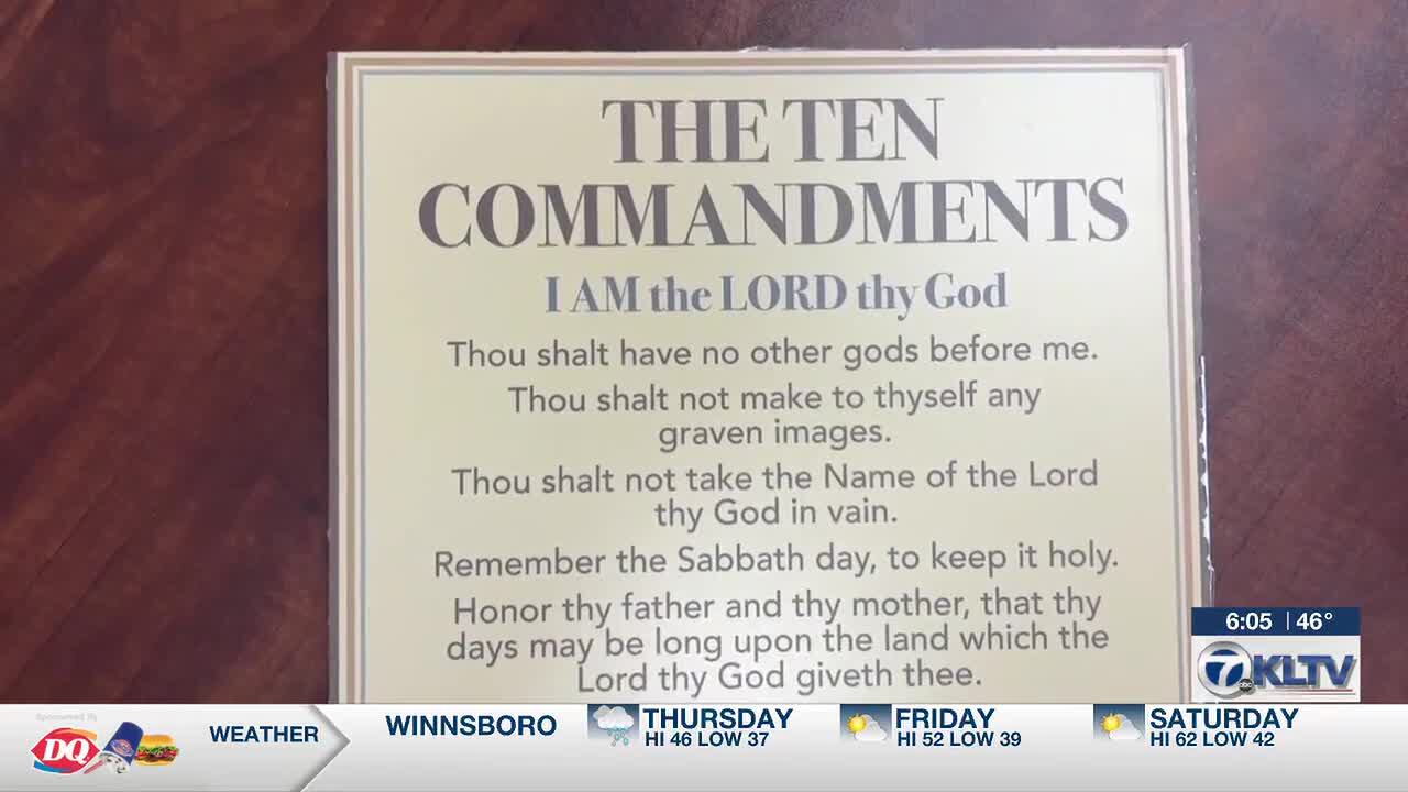 Ten Commandments appear in East Texas classrooms after Texas ...