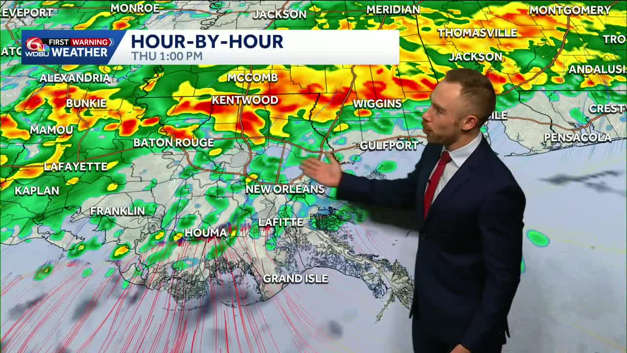 Alert day: Heavy rain expected heading into weekend