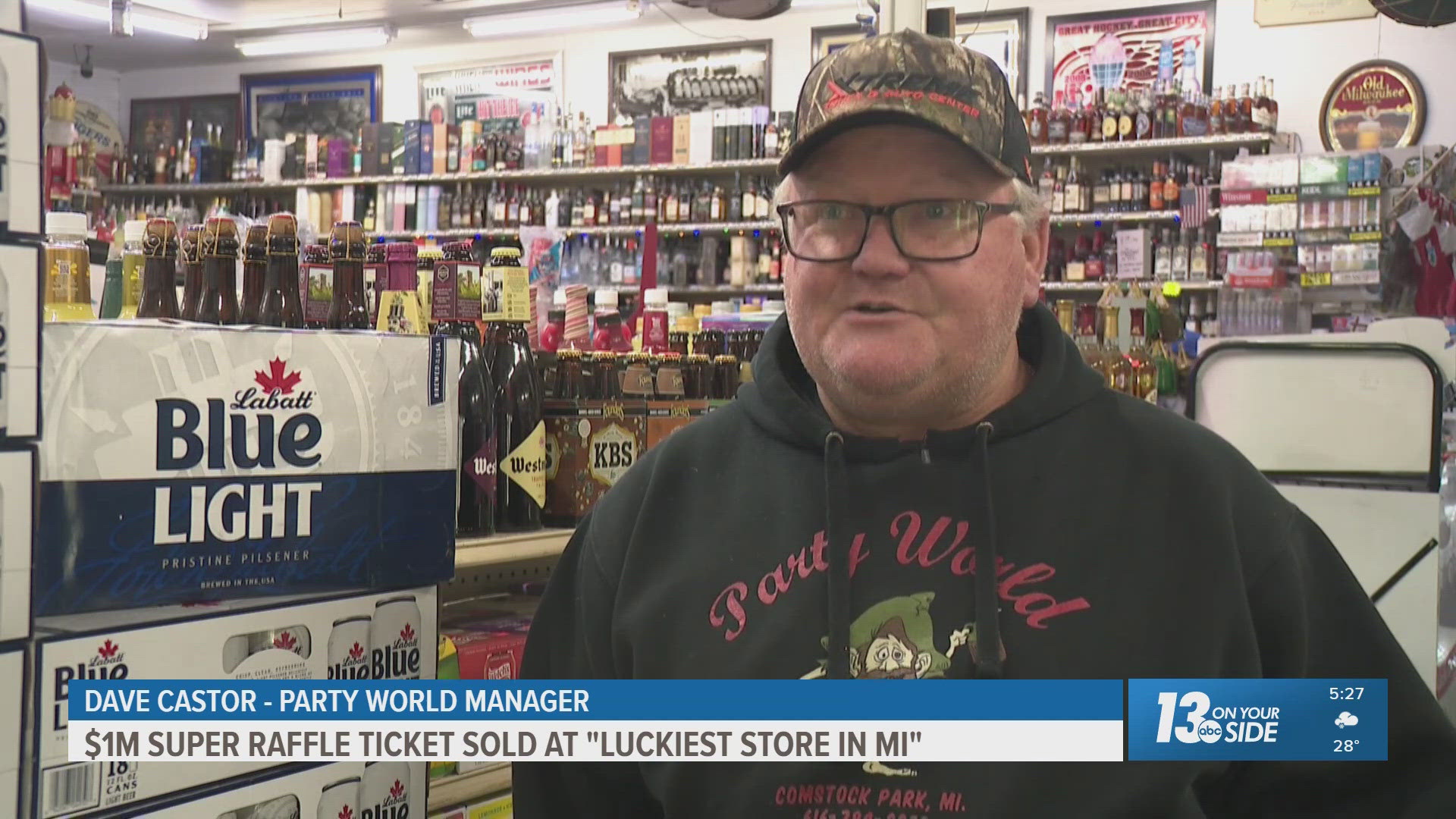 Newaygo County man wins $1 million from lucky Comstock Park shop