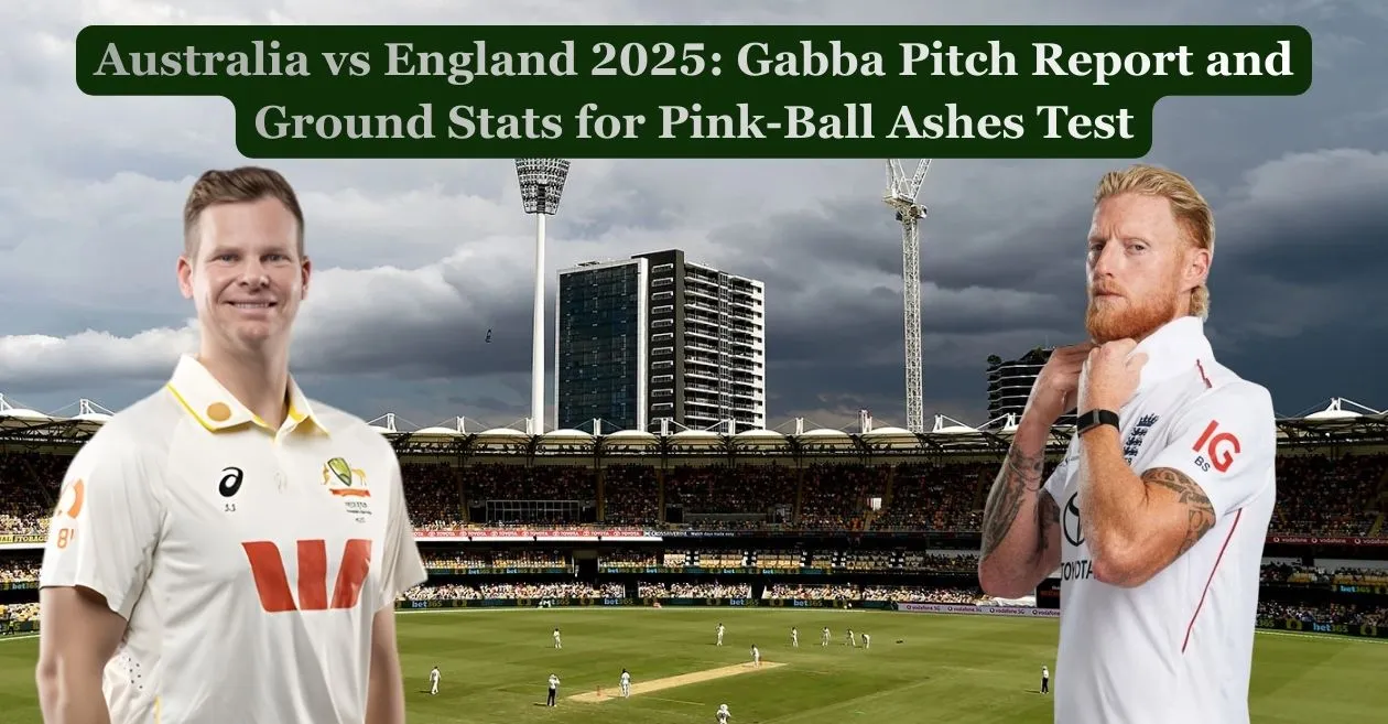 AUS vs ENG, Ashes 2025-26: Pitch report for pink-ball Test, Gabba stats ...