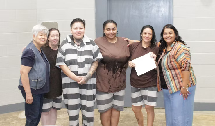 10 inmates baptized at Nolan County Jail