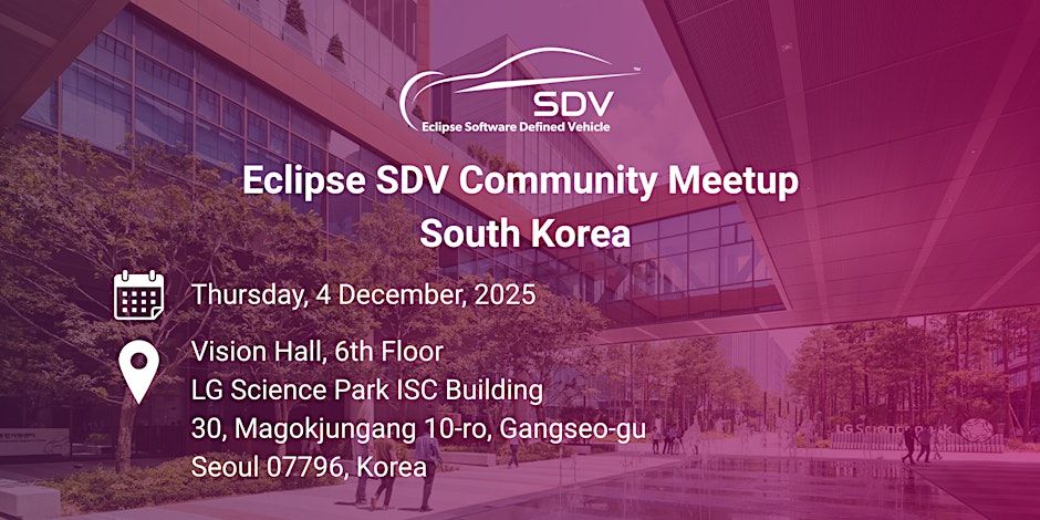 완성차·부품사 모인 'SDV 밋업'…LG전자, SDV 표준화 이끈다