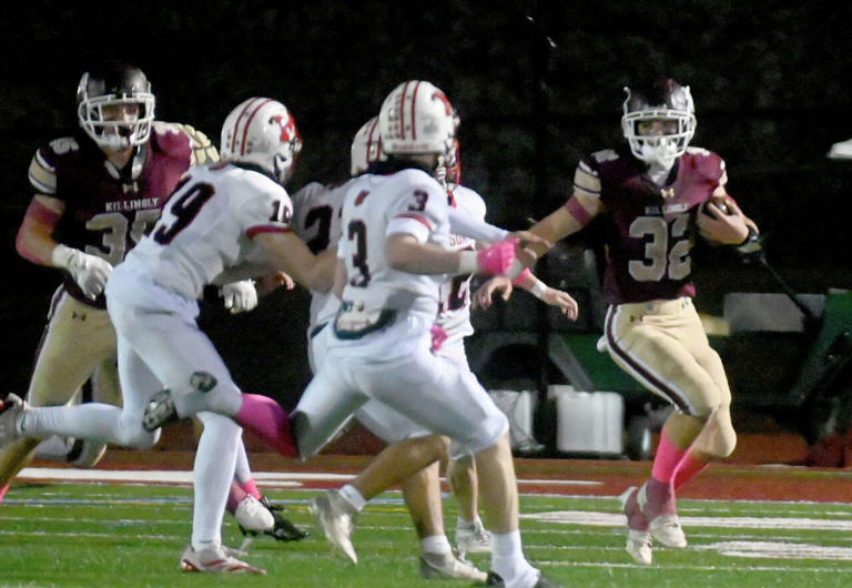 Hayden Allard, top-seeded Killingly football roll into CIAC Class SS ...
